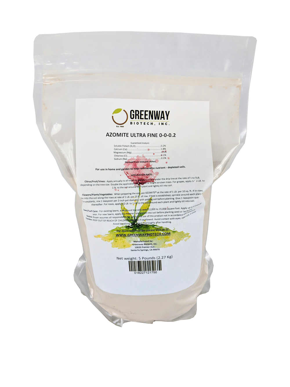 Azomite Soil Amendment | Volcanic Trace Minerals | Natural – Greenway ...