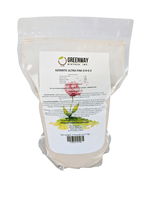 Azomite Soil Amendment | Volcanic Trace Minerals | Natural – Greenway ...
