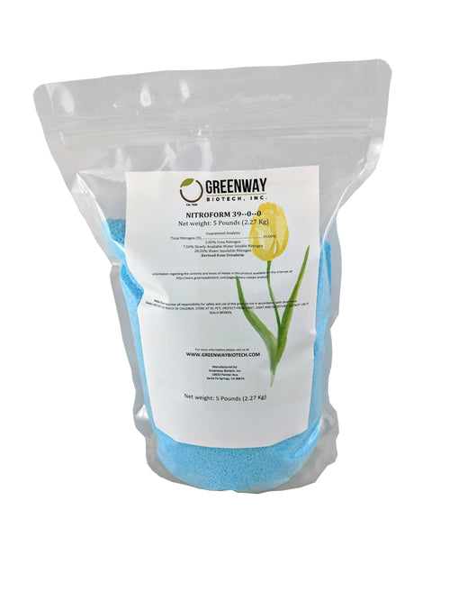 Nitroform 39-0-0 Slow Release Nitrogen Fertilizer – Greenway Biotech, Inc.