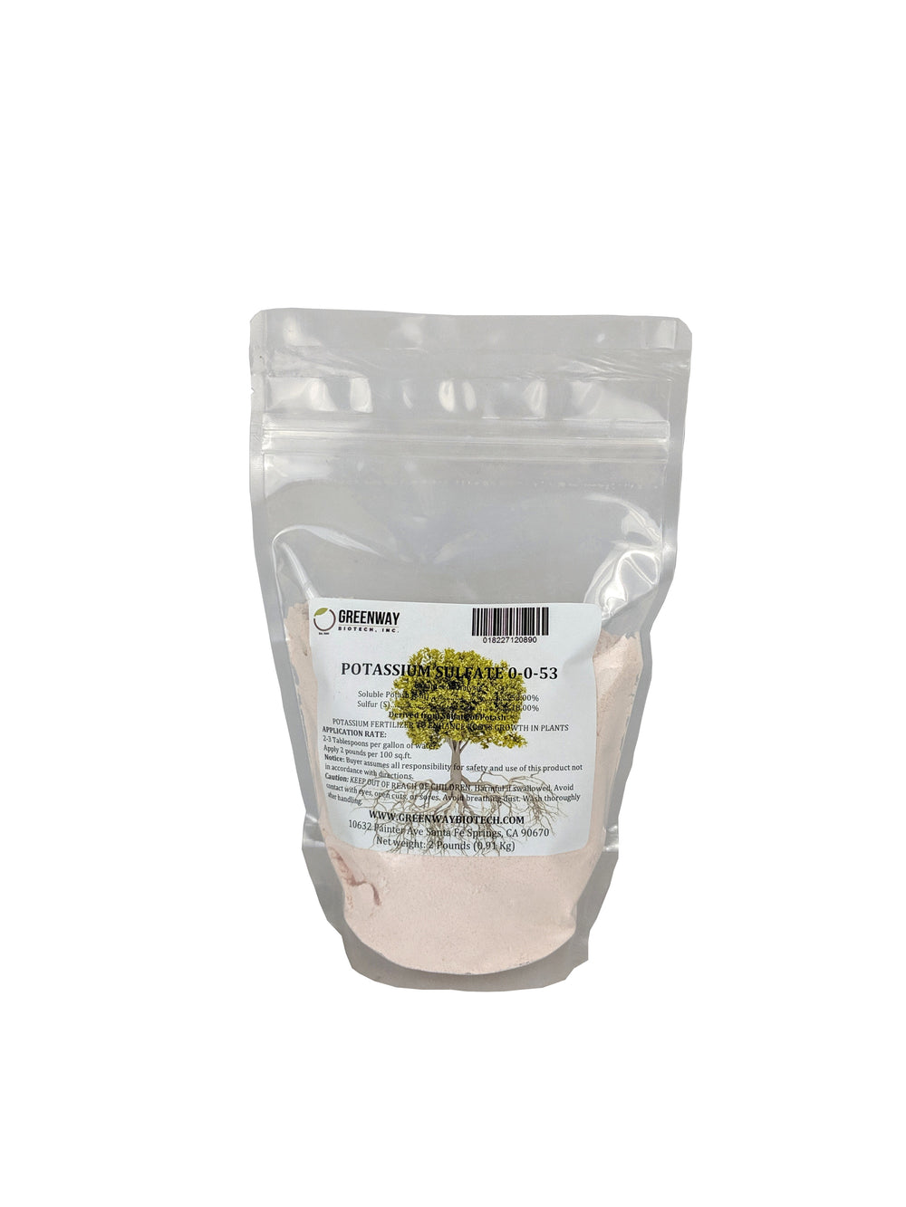 Potassium Sulfate Fertilizer 0-0-53 + 17% S | Greenway Biotech ...